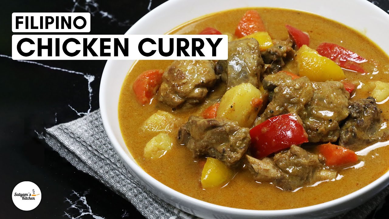 Filipino Chicken Curry | Chicken Curry Recipe Filipino Style | Filipino ...