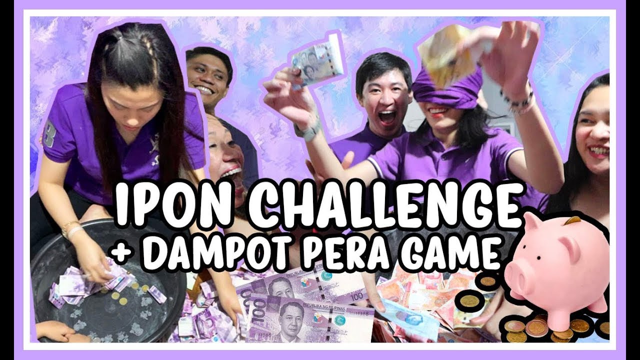IPON CHALLENGE + DAMPOT NG PERA GAME (ANG SWERTE!!) 💜 Purpleheiress ...