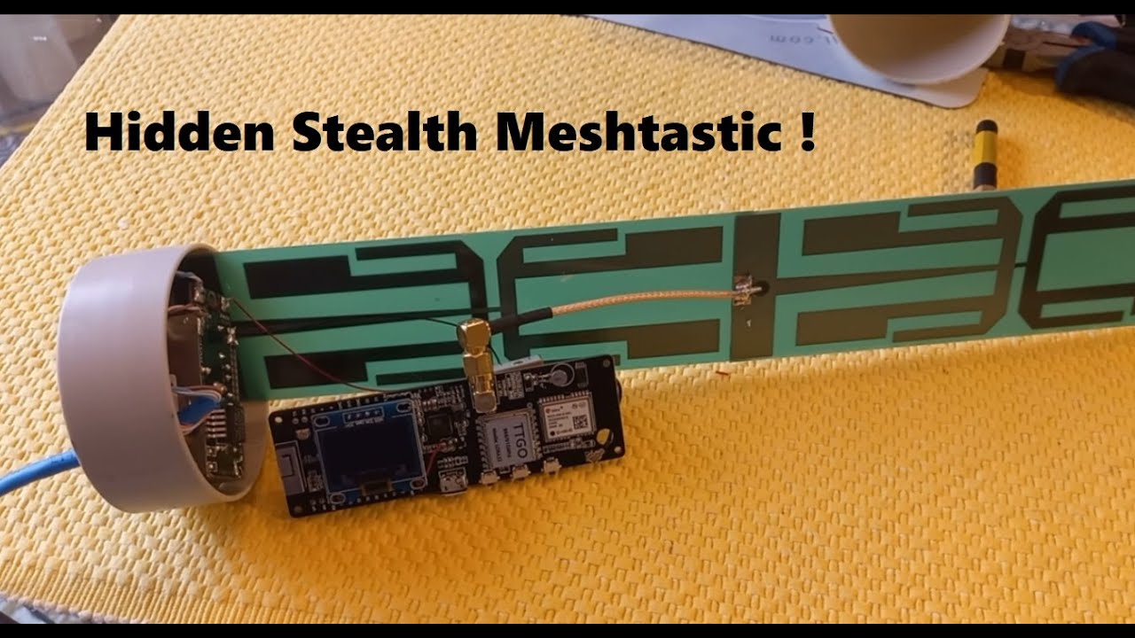 Meshtastic Modification Mayhem - Stealth Antenna - YouTube