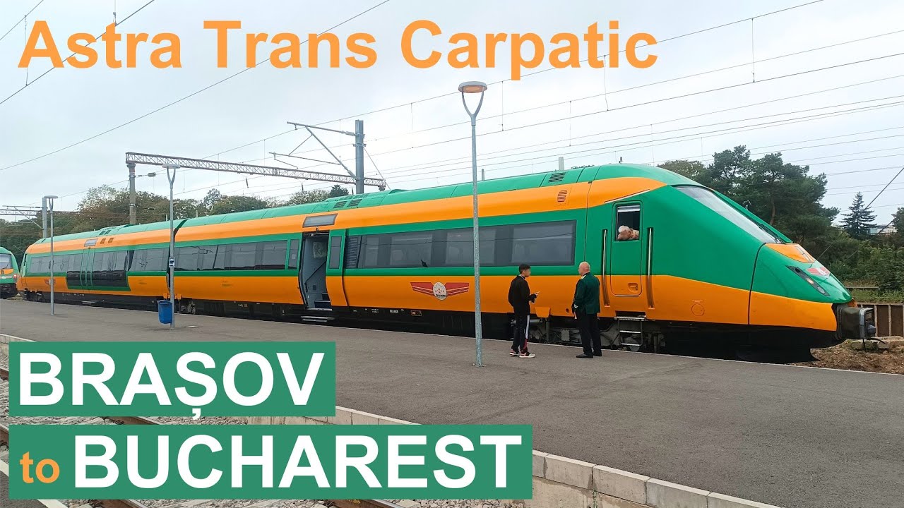 Brașov to Bucharest by Train with Romanian Astra Trans Carpatic - YouTube