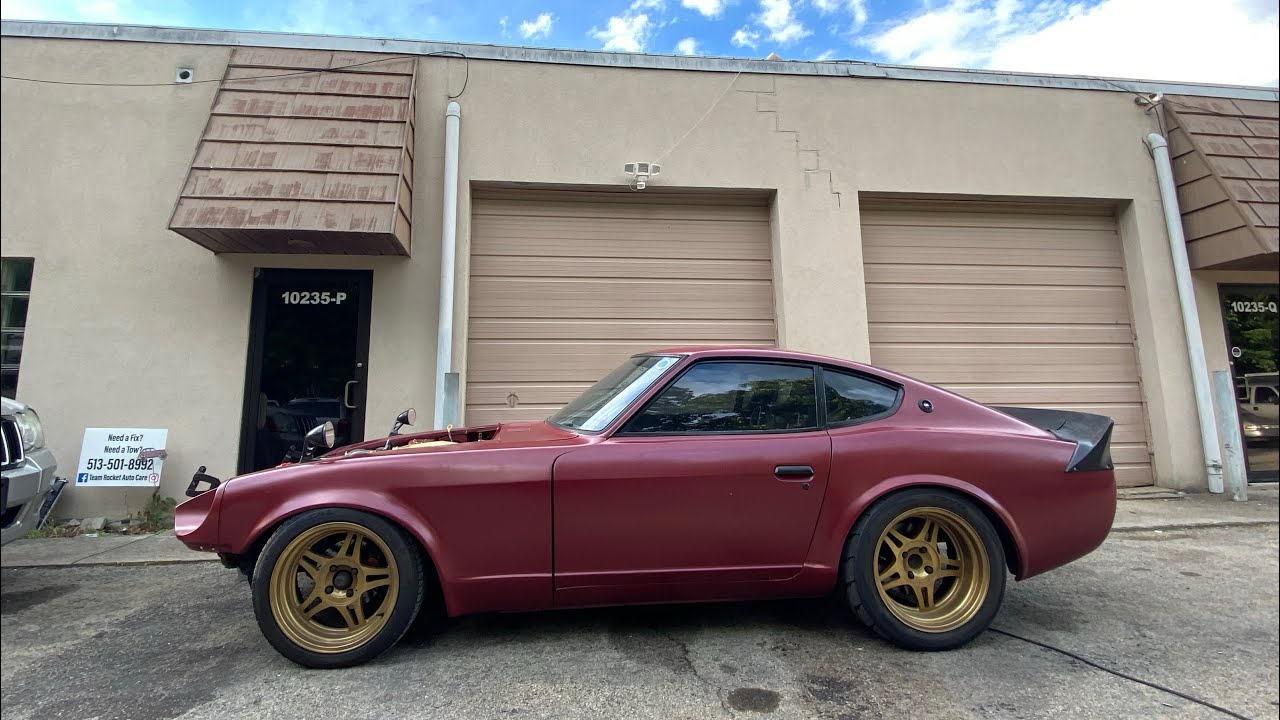 Datsun - RB53 First Start, Rev, Terminator vs Haltech - YouTube