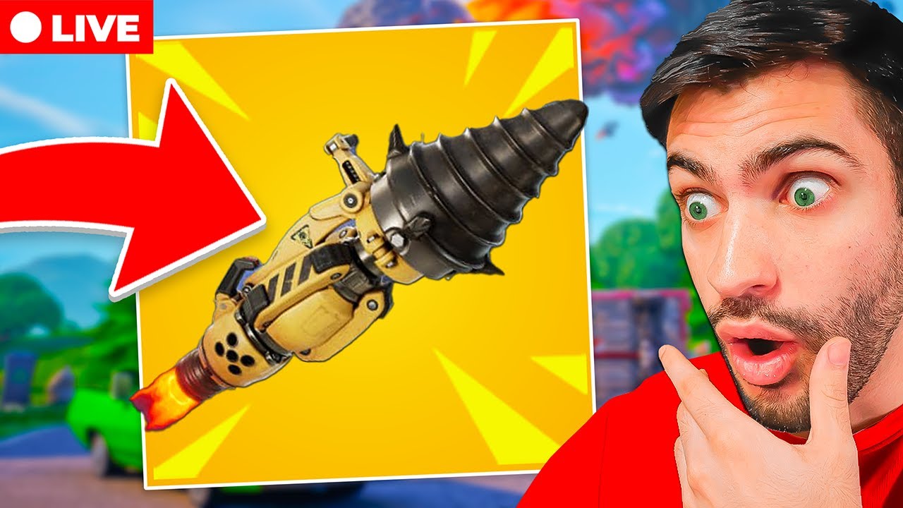 🔴 New ROCKET DRILL *UPDATE* in FORTNITE SOON! (Chapter 6) - YouTube