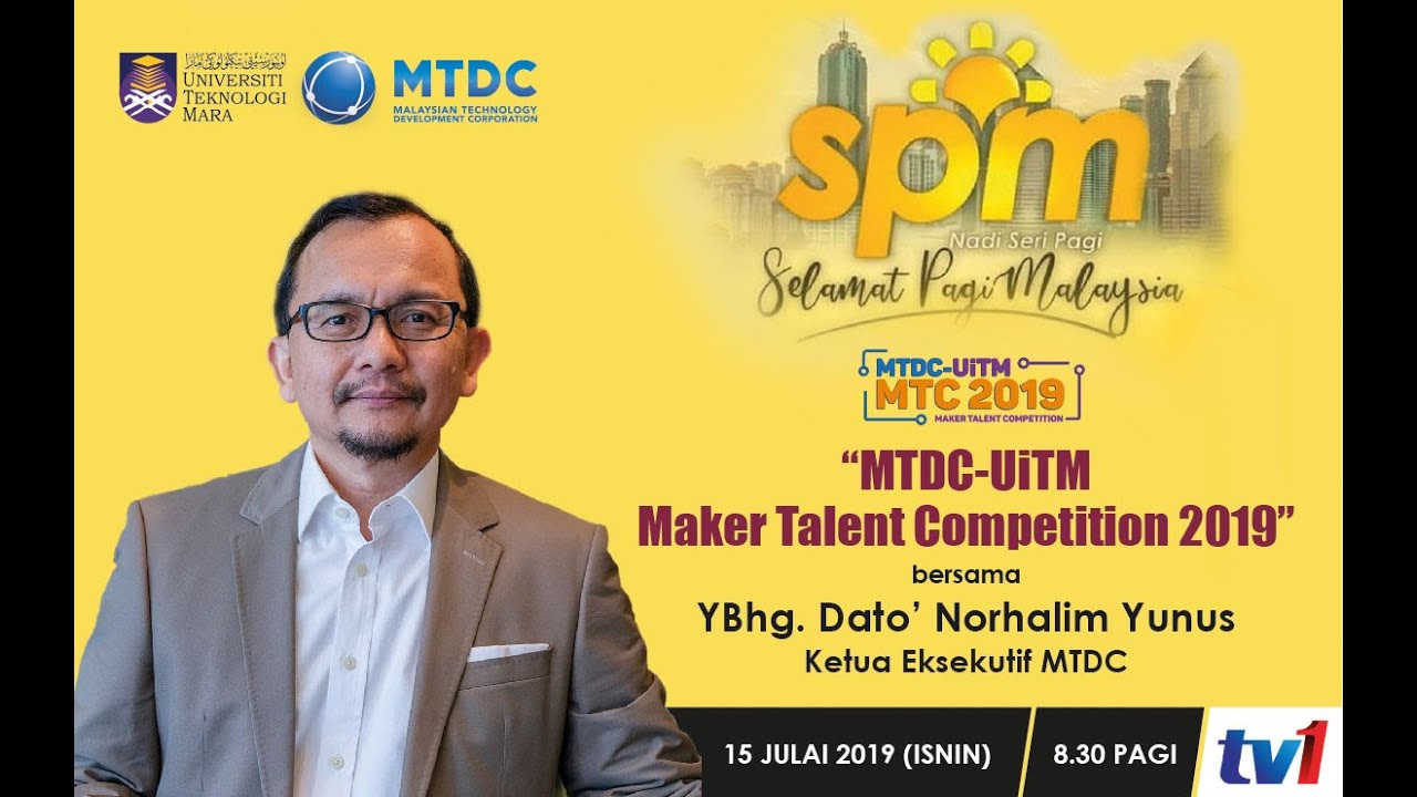 MTDC UiTM Maker Talent Competition 2019 @ SPM 15 7 19 - YouTube