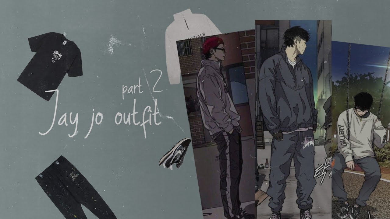jay jo outfit [windbreaker] p2 - YouTube
