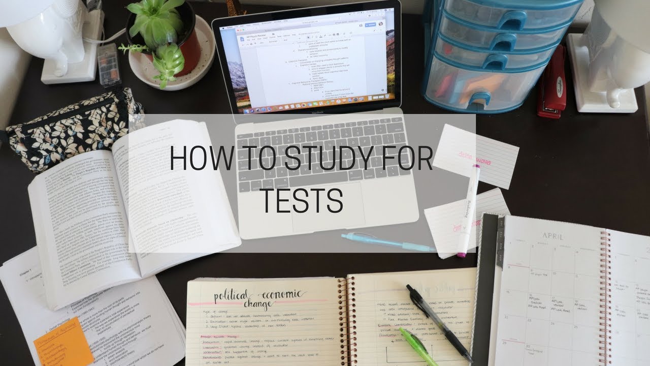 How To Study for Tests - YouTube