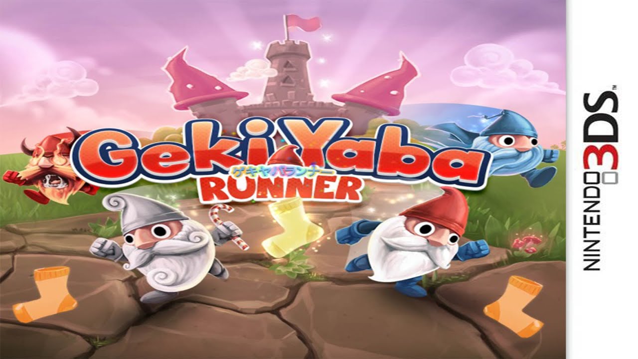 Geki Yaba Runner Deluxe Gameplay Nintendo 3DS - YouTube