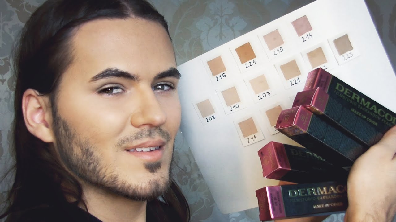Dermacol - Make-up Cover VŠETKY ODTIENE ! Recenzia / Review - YouTube