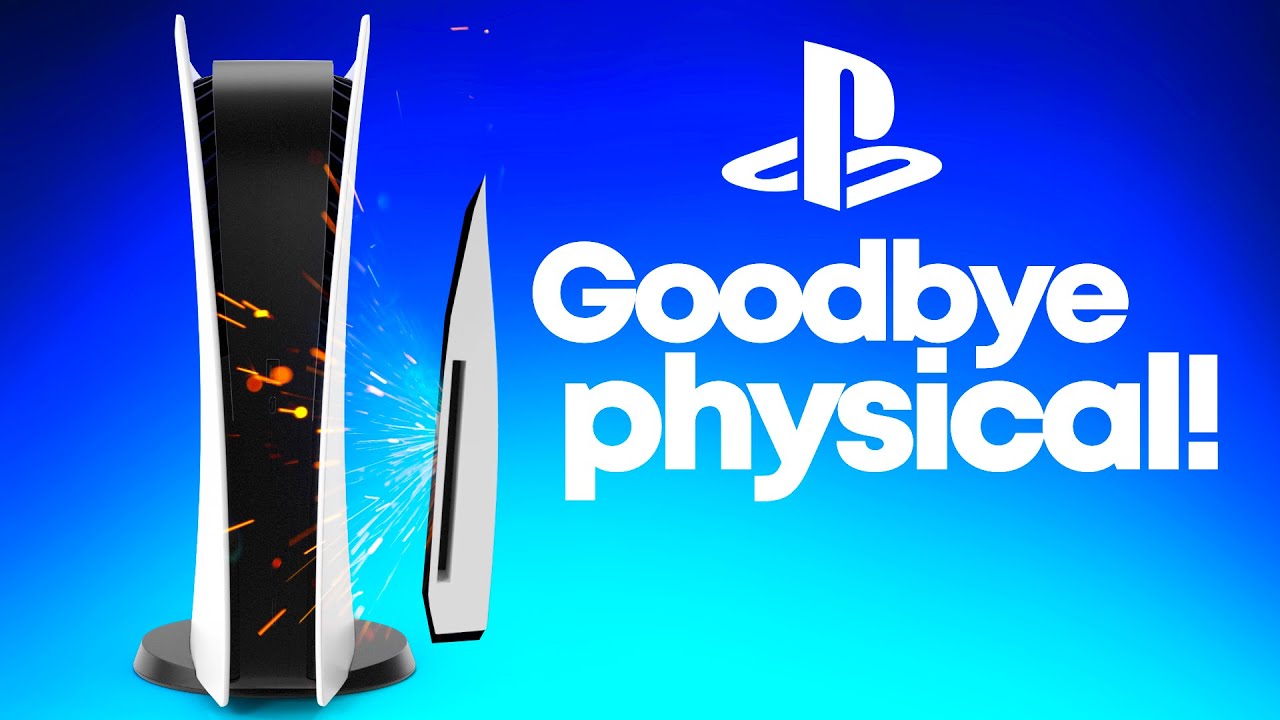 BAD NEWS! PS5 forced to go ALL digital by EA? - YouTube