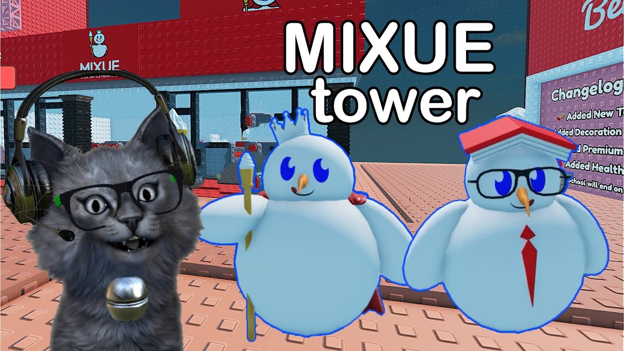 DAPET SEMUA RAHASIA DI MIXUE TOWER - Roblox Indonesia - Mixue Tower ...