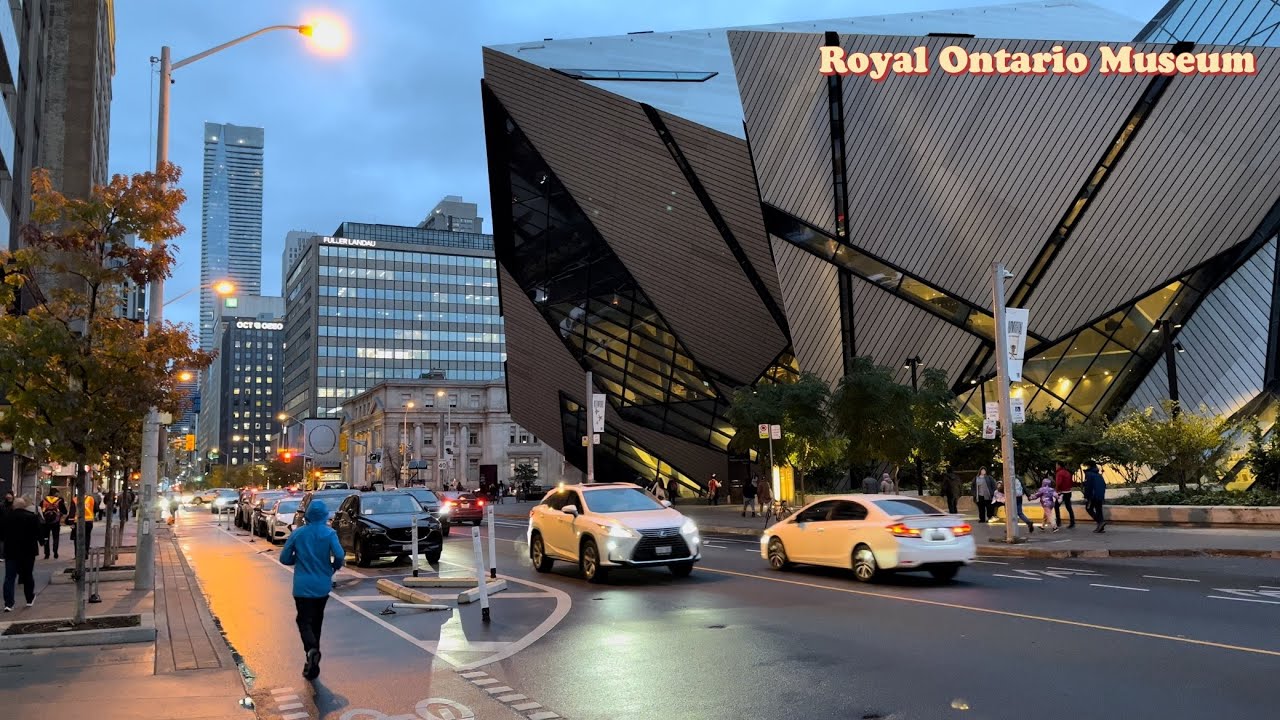 Walking Tour of Royal Ontario Museum ROM/ Downtown Toronto Canada - YouTube