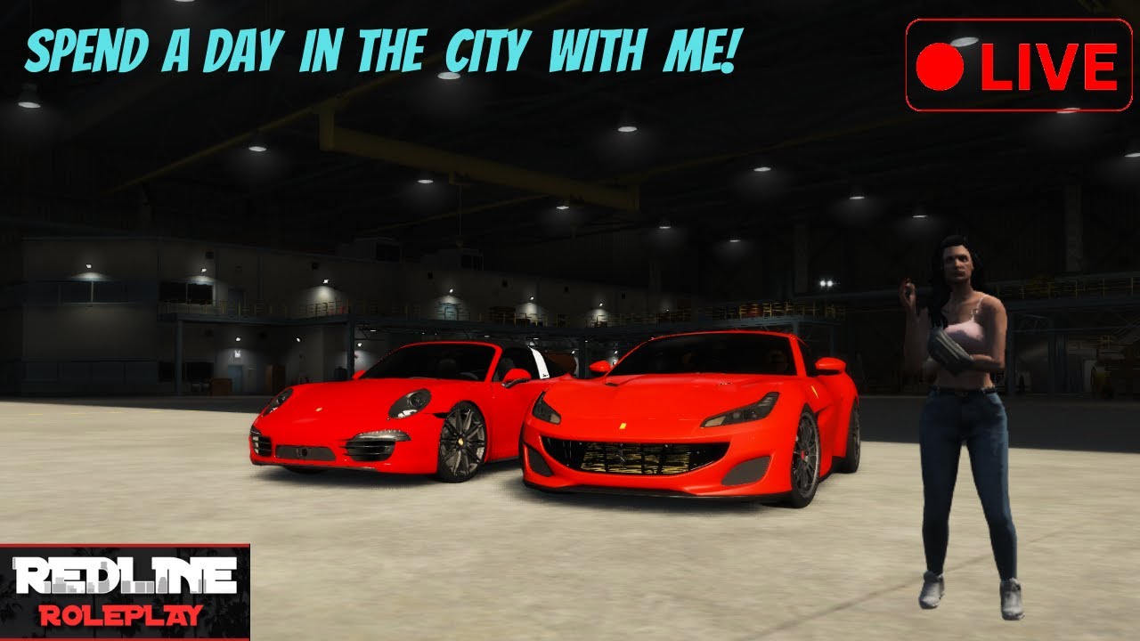 GTA V Roleplay l Redline RP - Spend a Day in the city with me! - YouTube