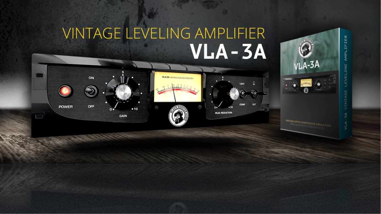 🎛 VLA-3A - Black Rooster Audio - YouTube