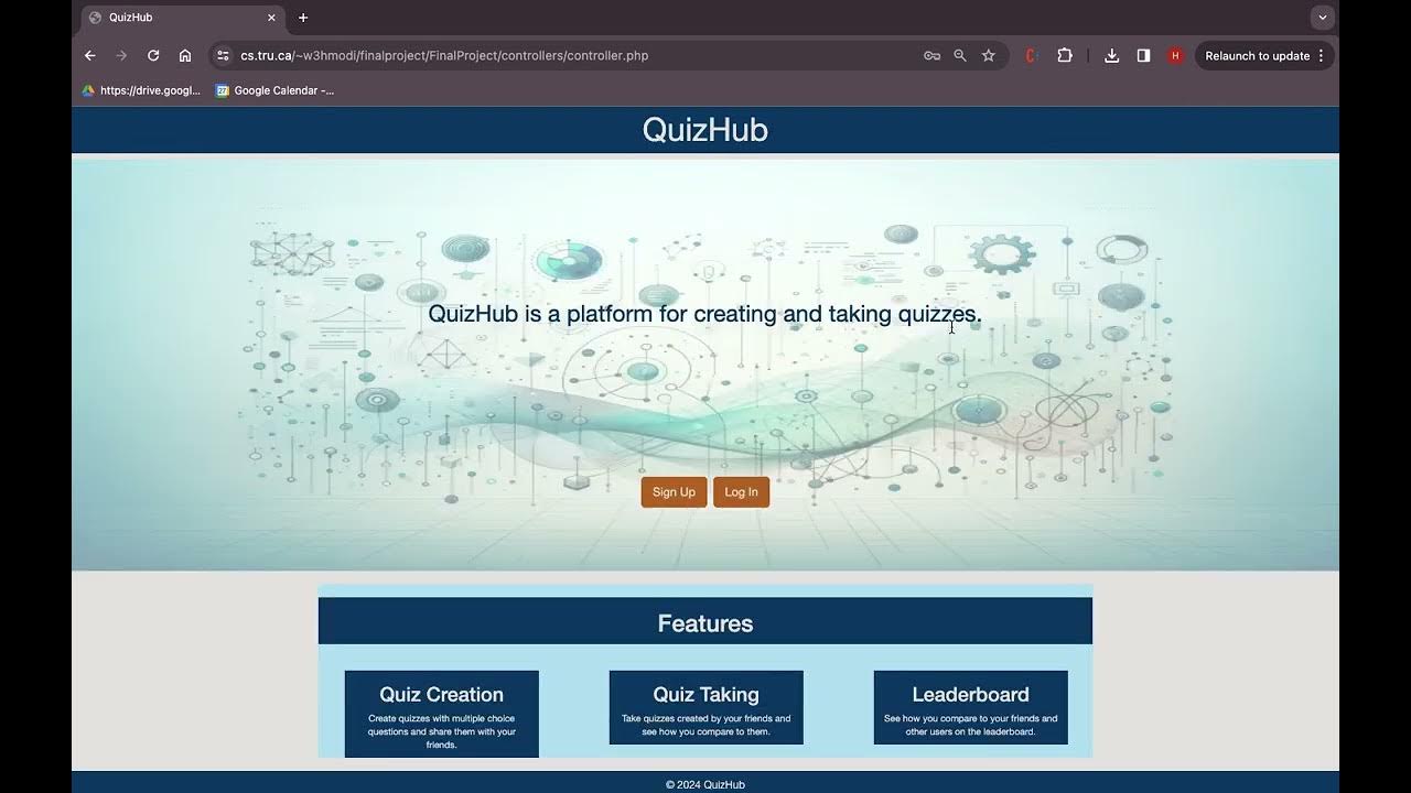 QuizHub: Online Quiz Platform - YouTube
