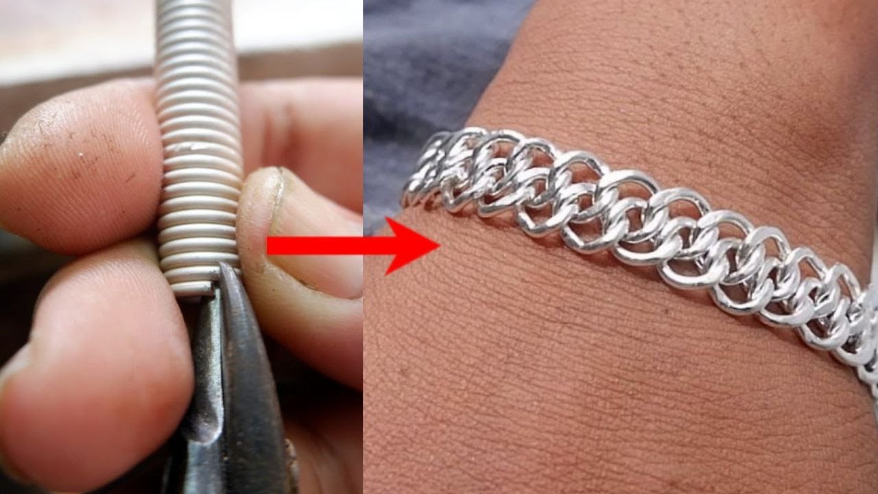 The process of making silver bracelets, | how to make bracelets | PICH ...