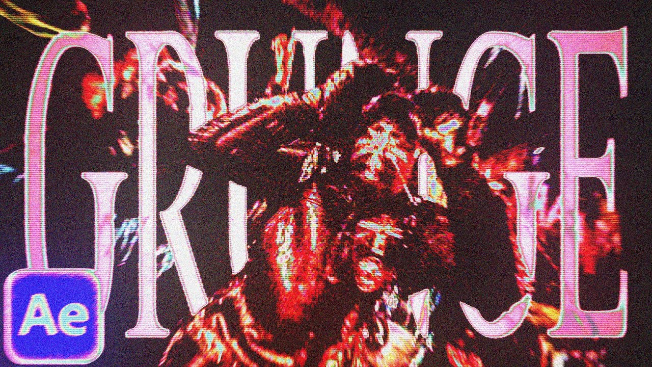 ULTIMATE Grunge Effect - After Effects Tutorial (NO PLUGINS) - YouTube