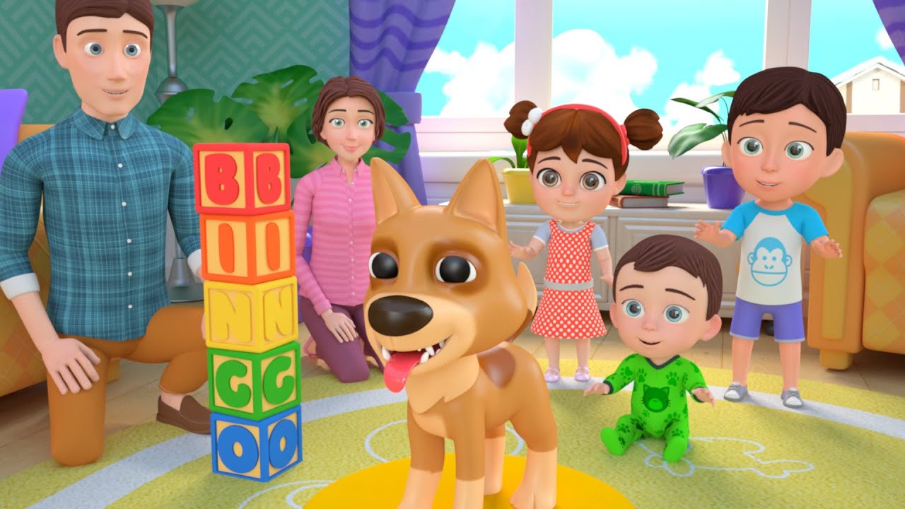 Bingo Song | Dog Nursery Rhymes - YouTube