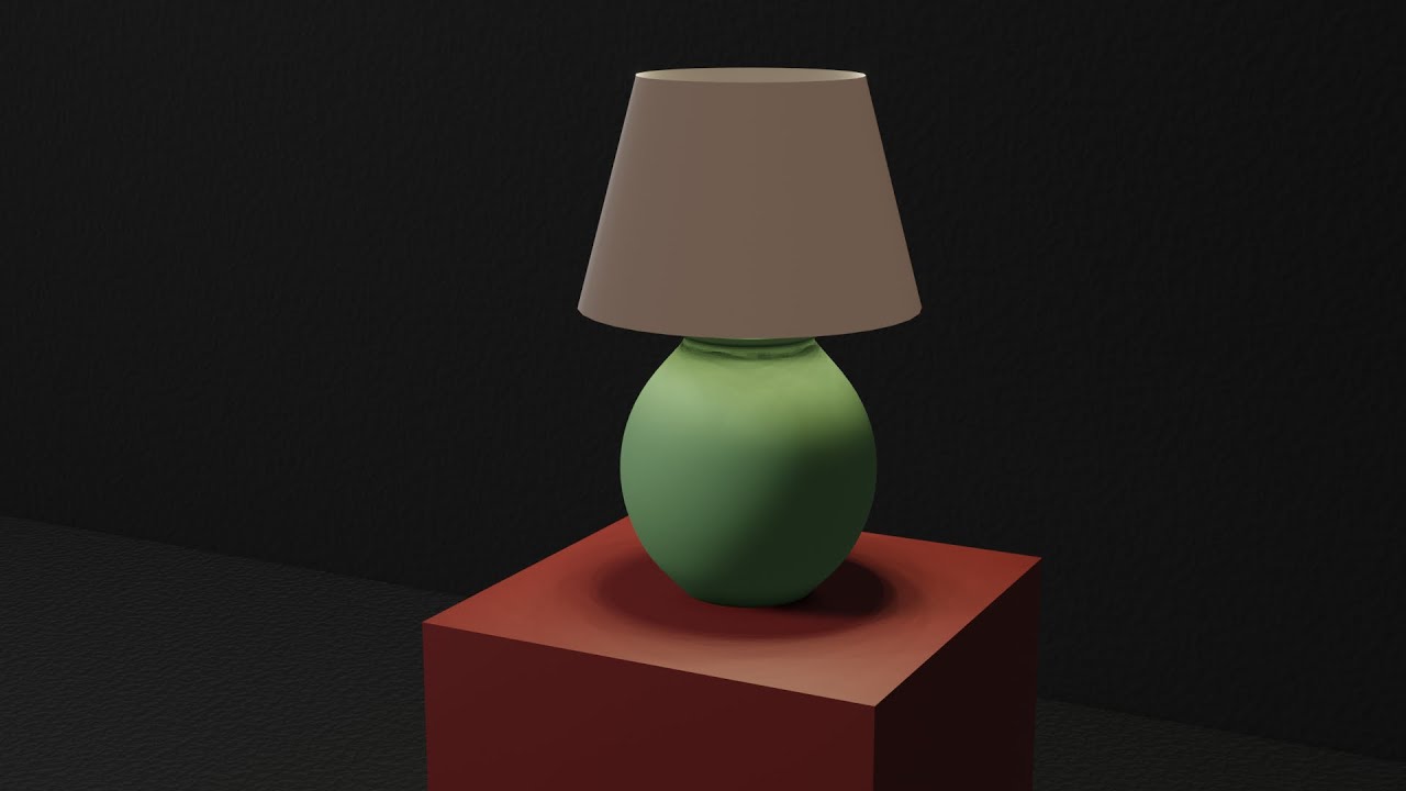 Blender Tutorials | How to create a Lamp in blender (2023) - YouTube