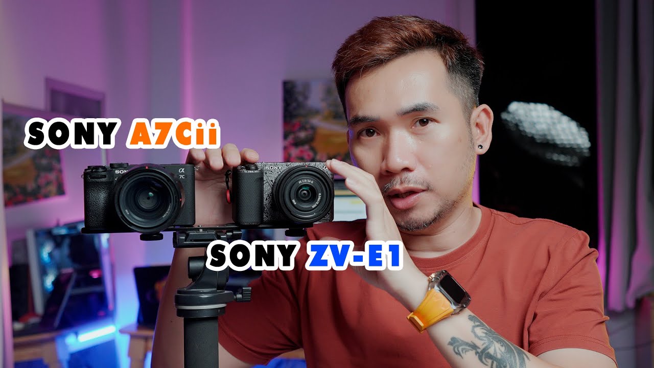 So Sánh Sony A7Cii vs Sony ZVE1 - Máy nào cũng ngon | TP STUDIO - YouTube