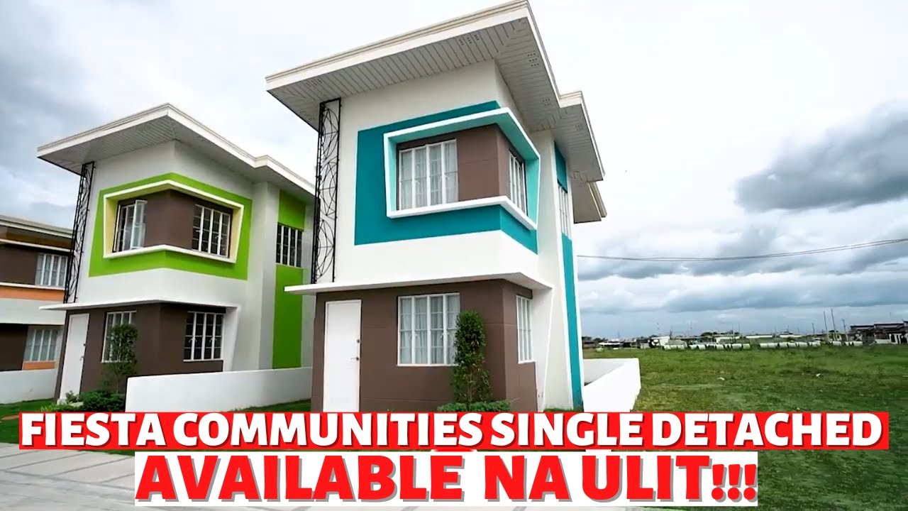 FIESTA COMMUNITIES PORAC 4 I 600 SINGLE DETACHED UNITS w/ FENCE & GATE ...