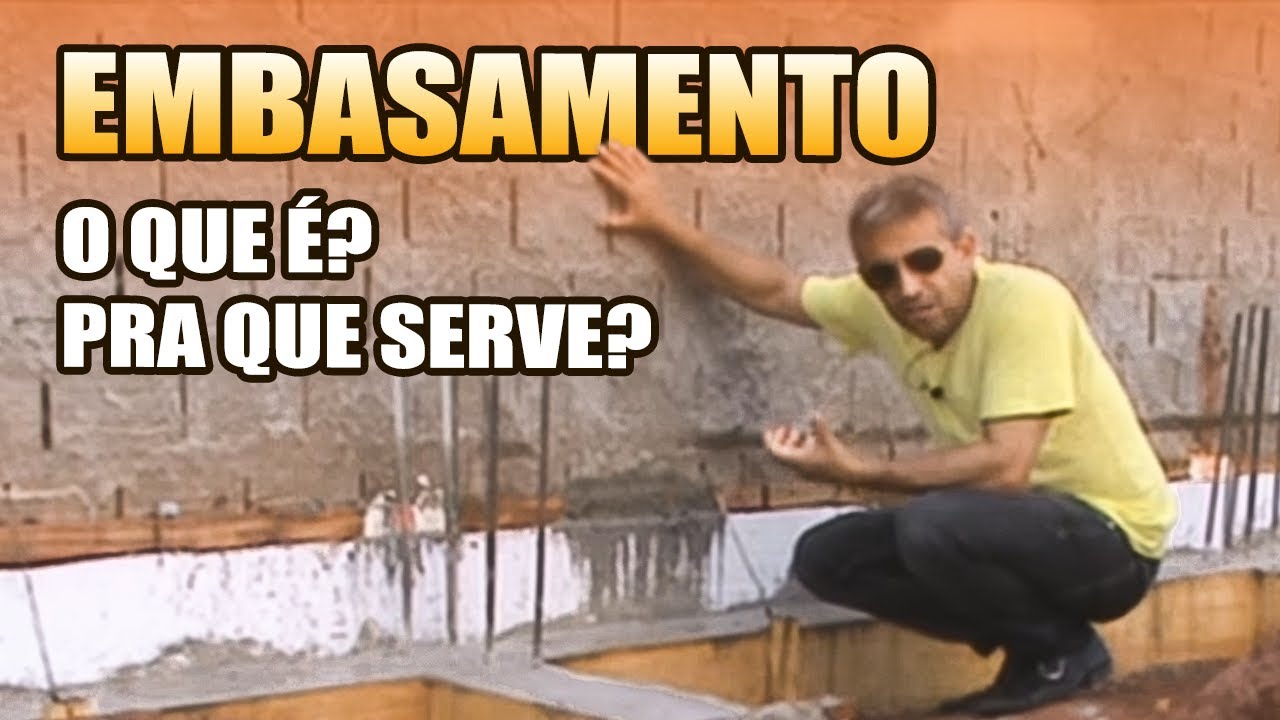EMBASAMENTO, O QUE É? E PARA QUE SERVE NA CONSTRUÇÃO? - YouTube