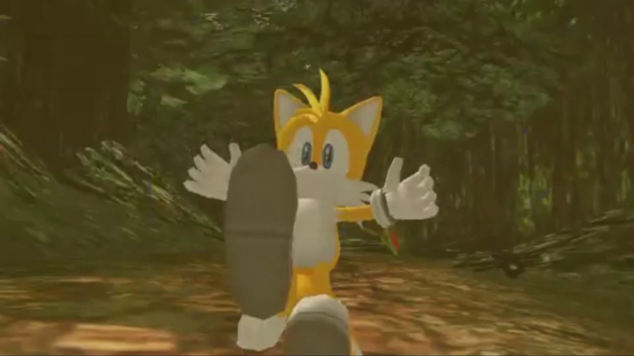 How Tails met Sonic (ear rape) - YouTube