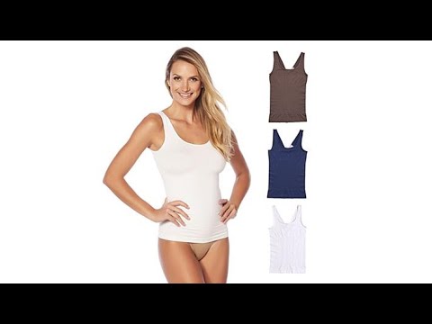 Yummie – Nahtloses 2-Wege-Shaping-Tanktop im 3er-Pack
