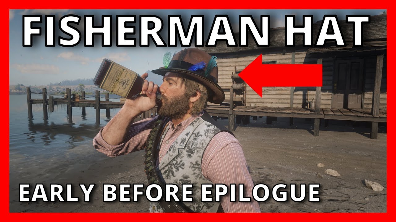 How to Get The Fisherman's Hat as Arthur Morgan - Red Dead Redemption 2 ...