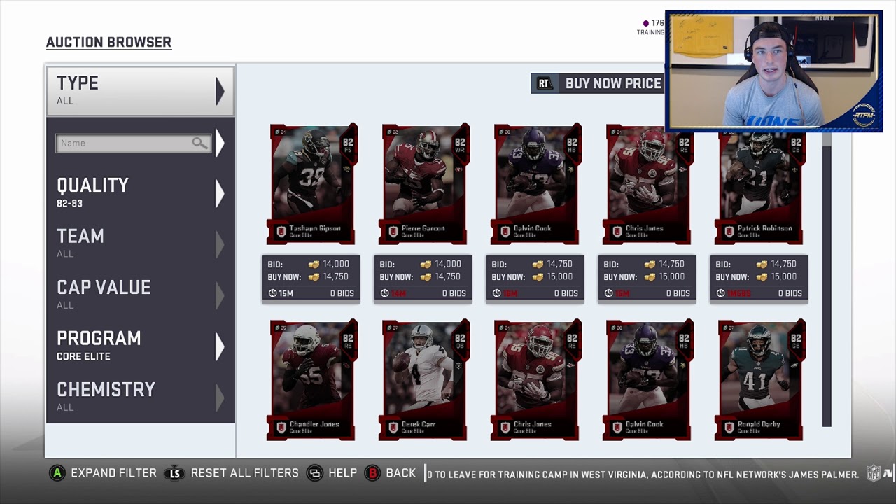 Trading With Elite Cards on Madden 19 - YouTube