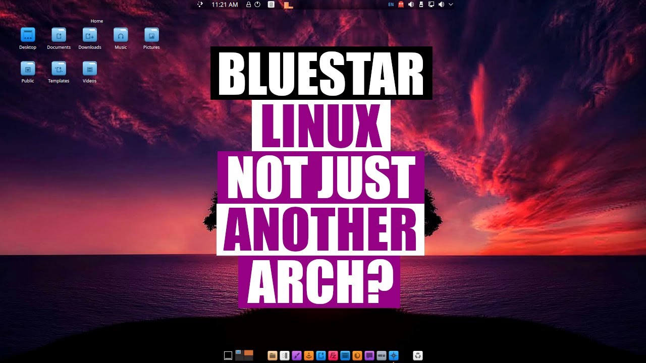 Bluestar Linux Combines Ease-Of-Use And Beautiful Aesthetics - YouTube