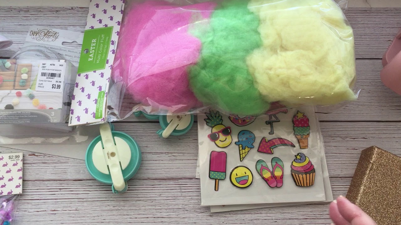 Hobby Lobby Haul with a small Michaels & Dollar Tree - YouTube