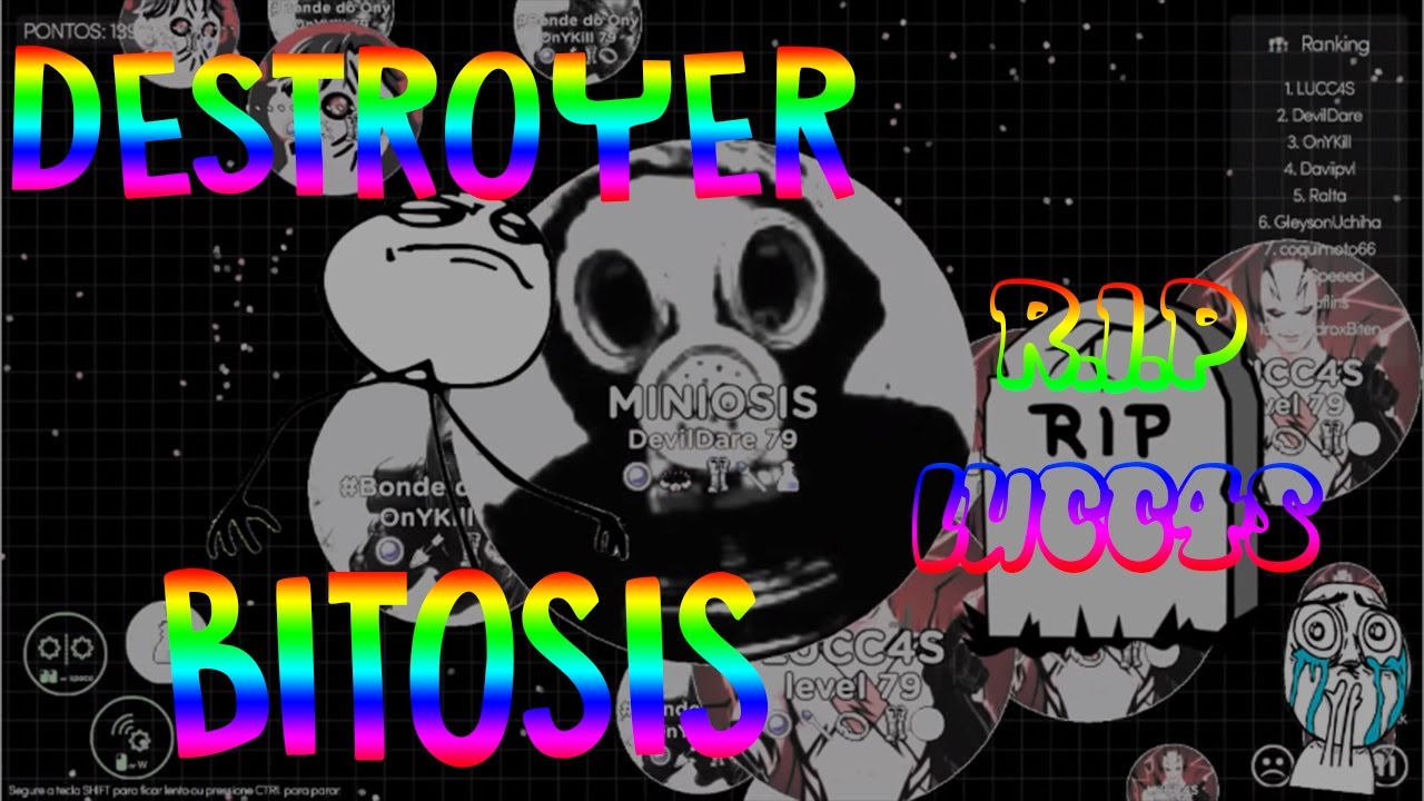 Mitosis-Destruindo Bitosis-R.I.P//Luccas 41K SCORE - YouTube
