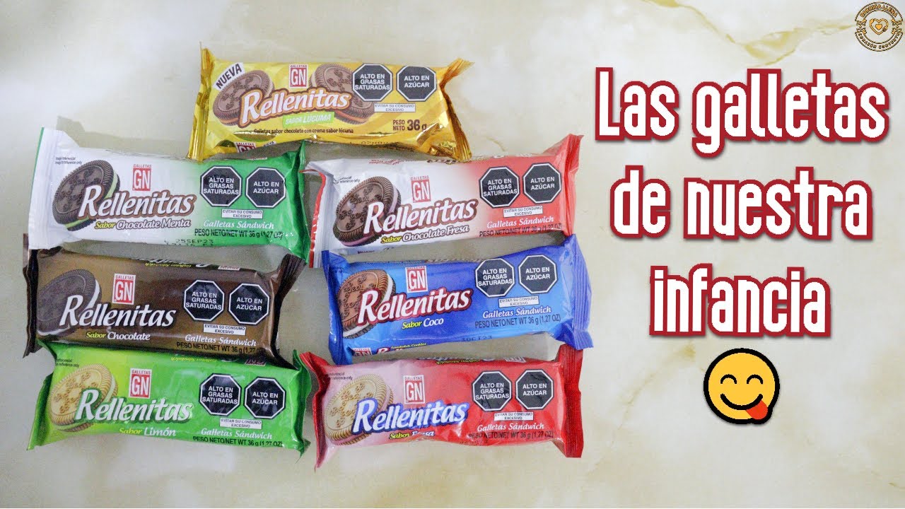¡Galletas RELLENITAS! 😋 | Sabor Limón, Lúcuma, Chocolate, Fresa, Coco y ...