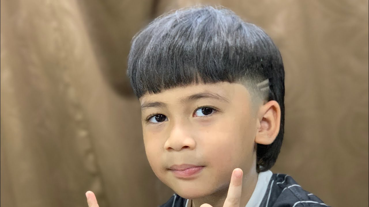 MULLET haircut boy // kids jaman new 2023💈 ️ - YouTube