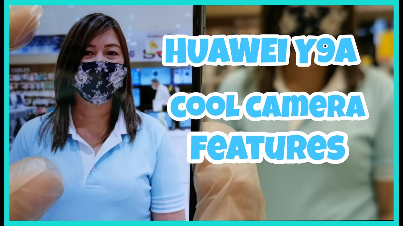 COOL CAMERA FEATURES |HUAWEI Y9A - YouTube