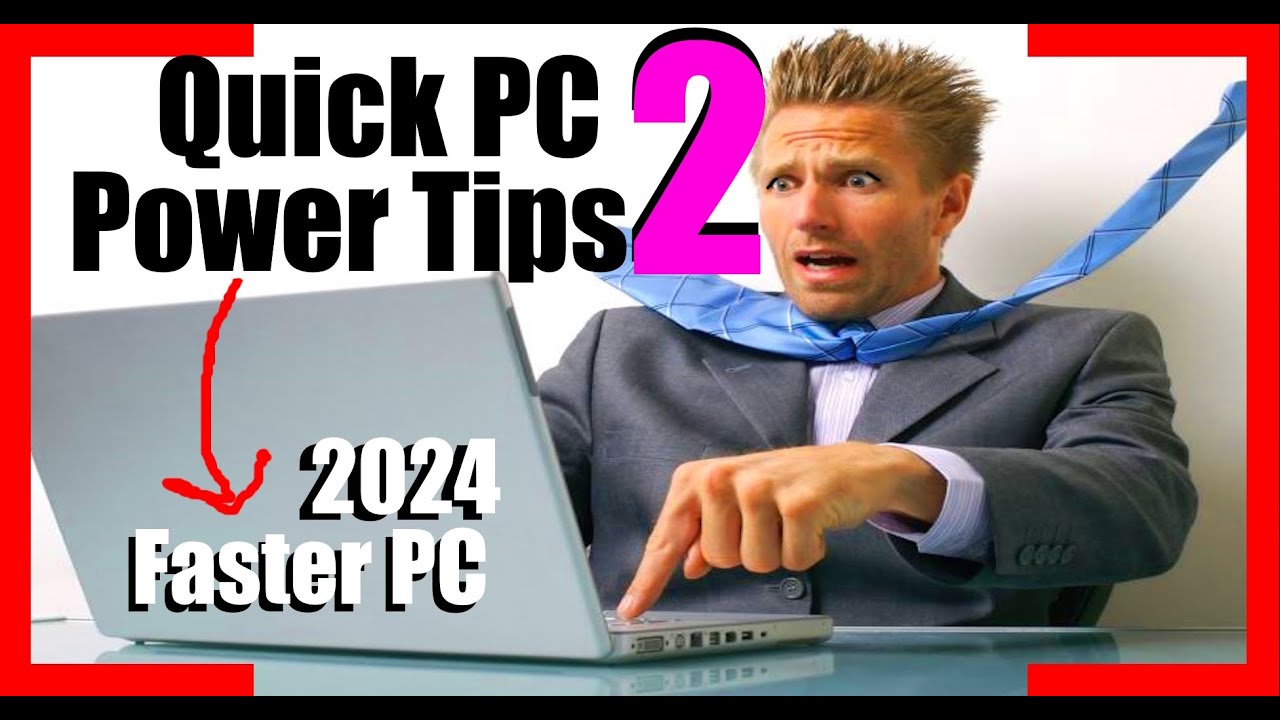 Quick PC TIPS Ep2: make your PC FASTER 2024 - YouTube