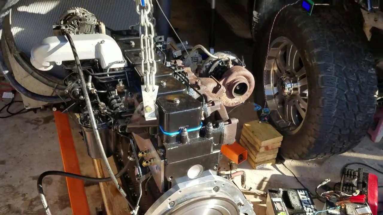 Cummins 12v cam break in out of truck - YouTube