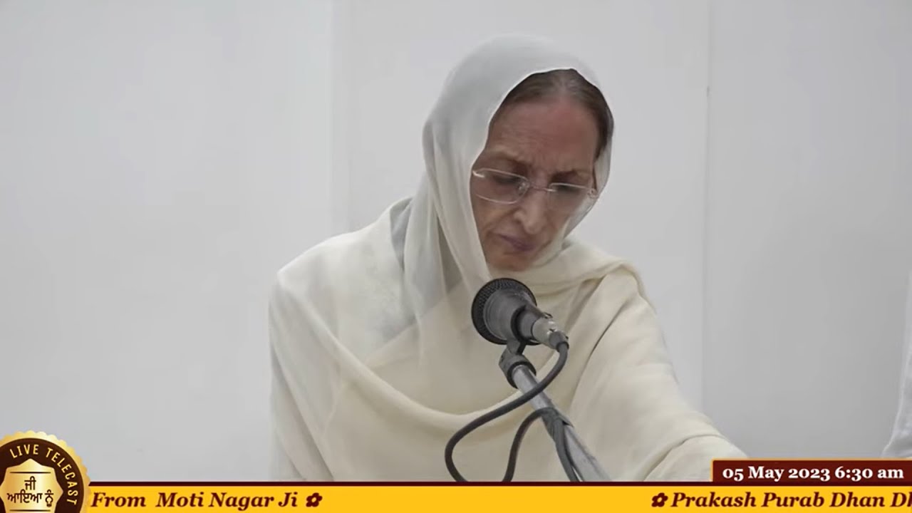 Mitteya Andhera Chand Chadeya | Bhabhi Maa Ji ( 05-May-2023, Friday ) From Dera Moti Nagar Ji ...