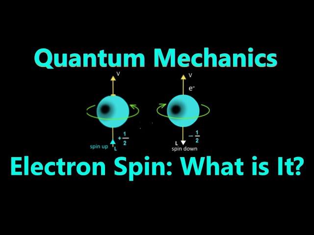 Quantum Mechanics Difference Between Spin And 2D Array Of Electron And