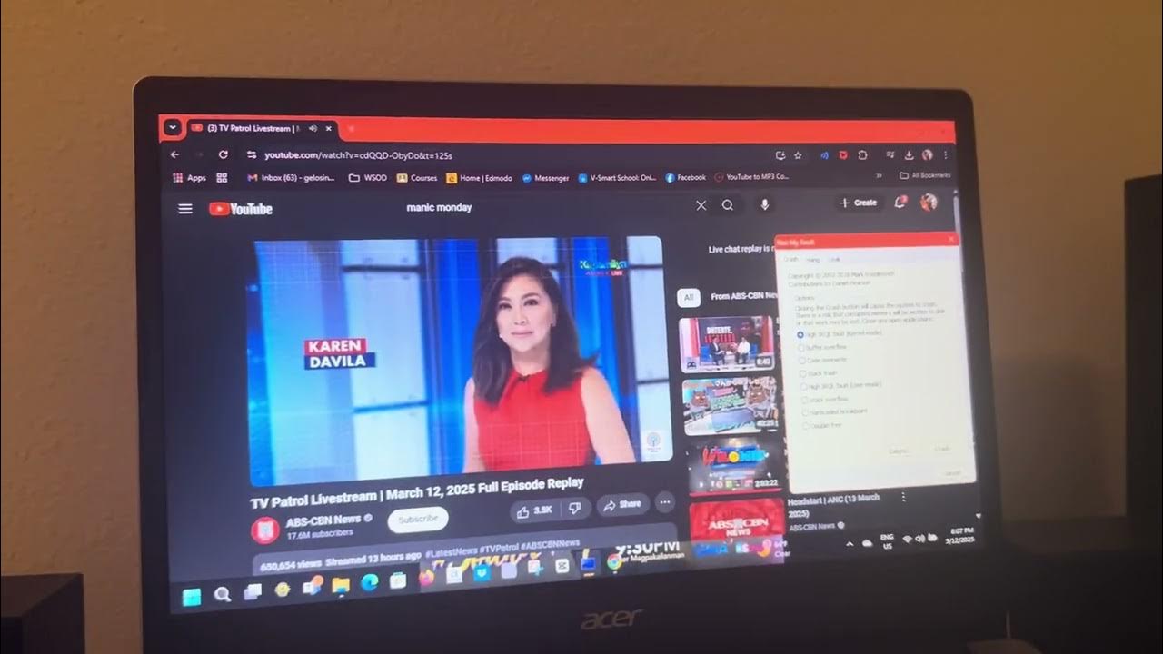 TV Patrol OBB with Alvin Elchico has GSOD - YouTube