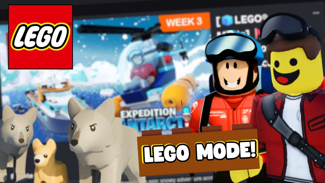 LEGO MODE! (Roblox Expedition Antarctica) - YouTube