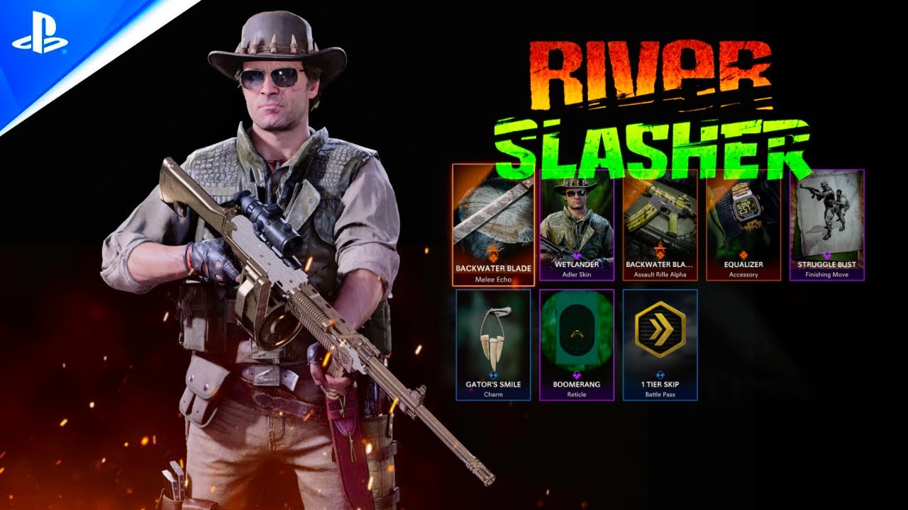 RIVER SLASHER SEASON 2 COLD WAR OPERATOR BUNDLE - WETLANDER SKIN ...