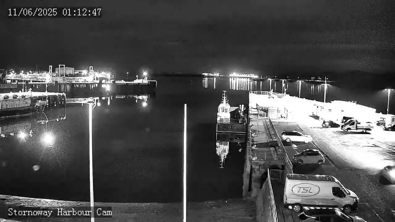 Stornoway Harbour (Ferry & Cruise Port) - Hebridean Live Cam - YouTube