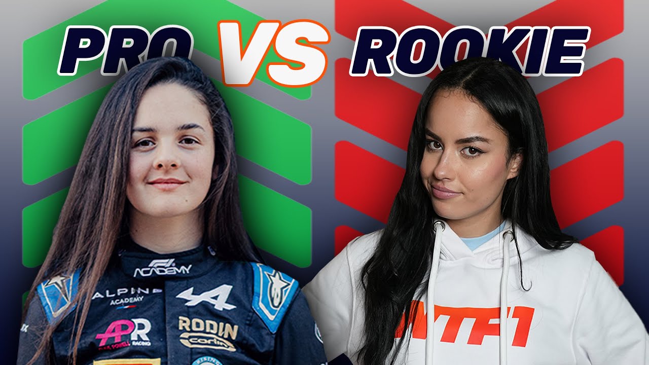 Can An F1 Academy Driver Turn Me From Rookie To Pro At Karting? - YouTube