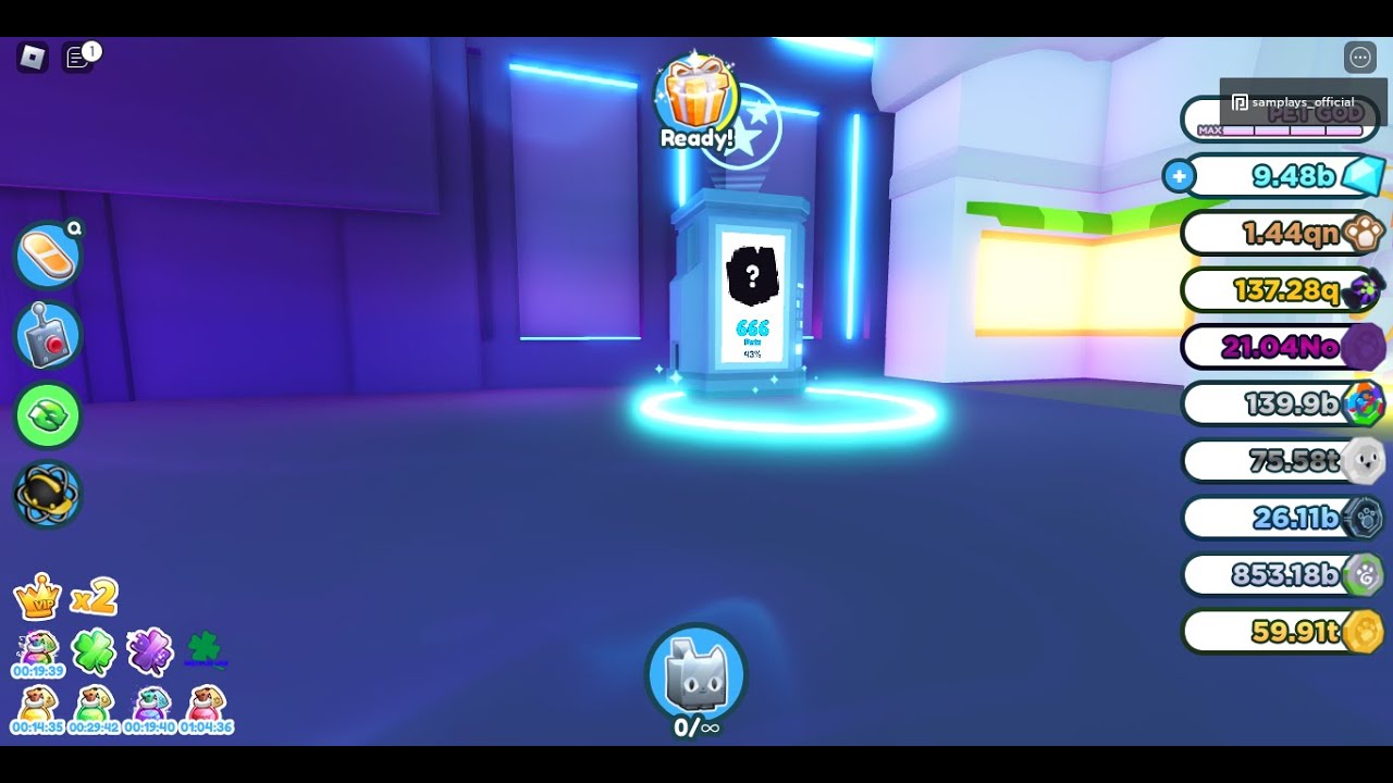 ROBLOLX pet simulator z - YouTube