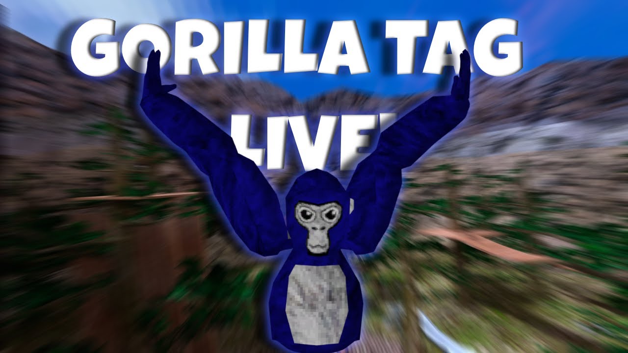 Live Gorilla Tag! (Code in stream) - YouTube