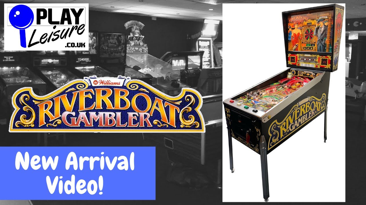 Don't lose all of your money! It's the Riverboat Gambler Pinball ...