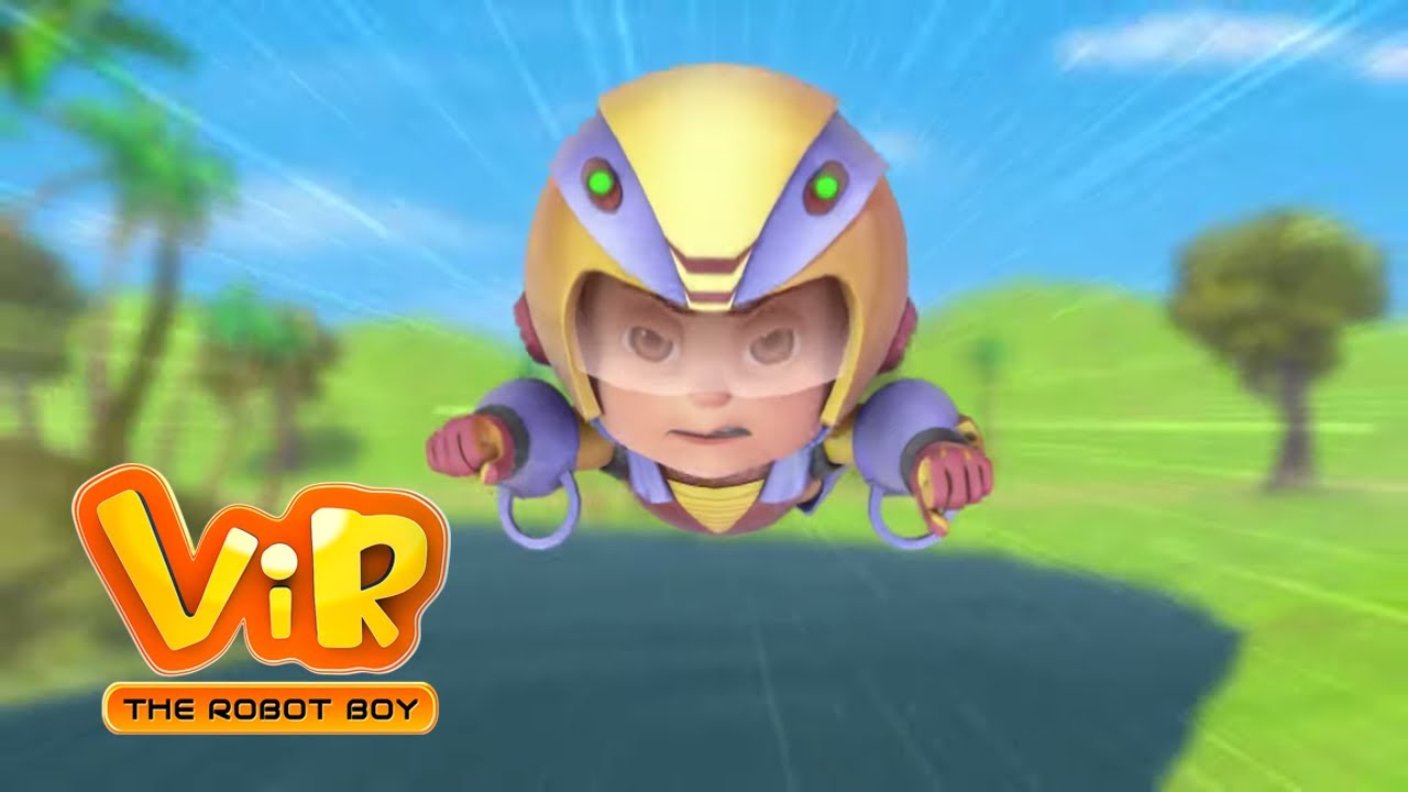 VIR: The Robot Boy | The Mask of VIR 🤖| Cartoons for Kids | WildBrain ...