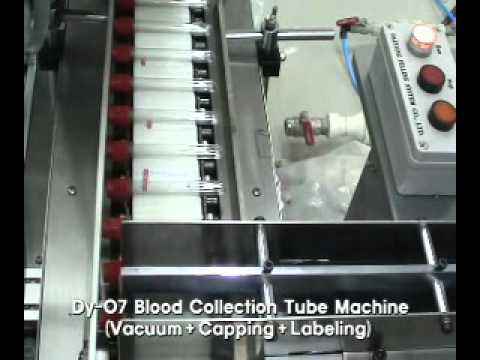 DY-07 Vacuum Blood Collection Tube product Machine ( Vacuum + capping ...