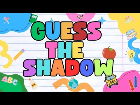 Guess the Shadow! - YouTube