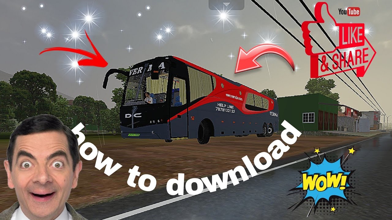 how to download volvo b11r VERMA DC BUS LIVERY FOR BUSSID#volvo#volvo ...